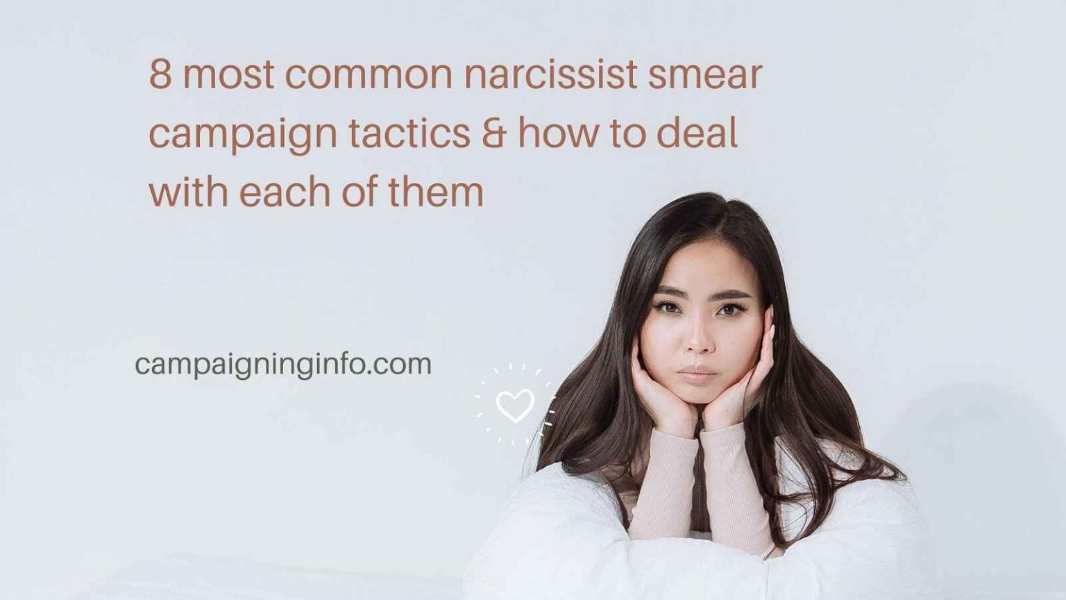 8 most common narcissist smear campaign tactics & how to deal with each ...