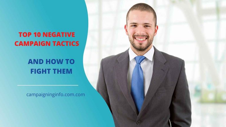 Top 10 Negative Campaign Tactics (And How to Fight Them) - Campaigning Info